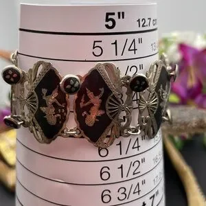Siam | Jewelry | Siam Sterling Fan Panel Bracelet B7 | Poshmark